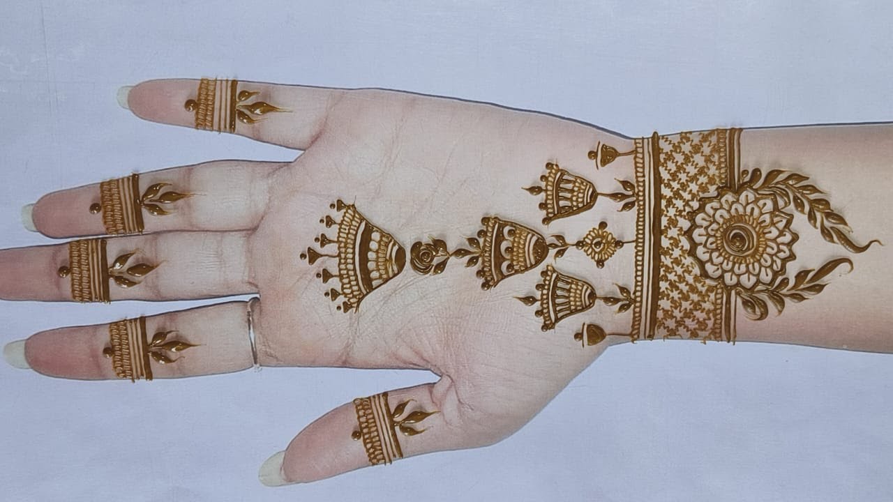 simple Mehndi Designs for Beginners| Easy Mehndi Designs - YouTube