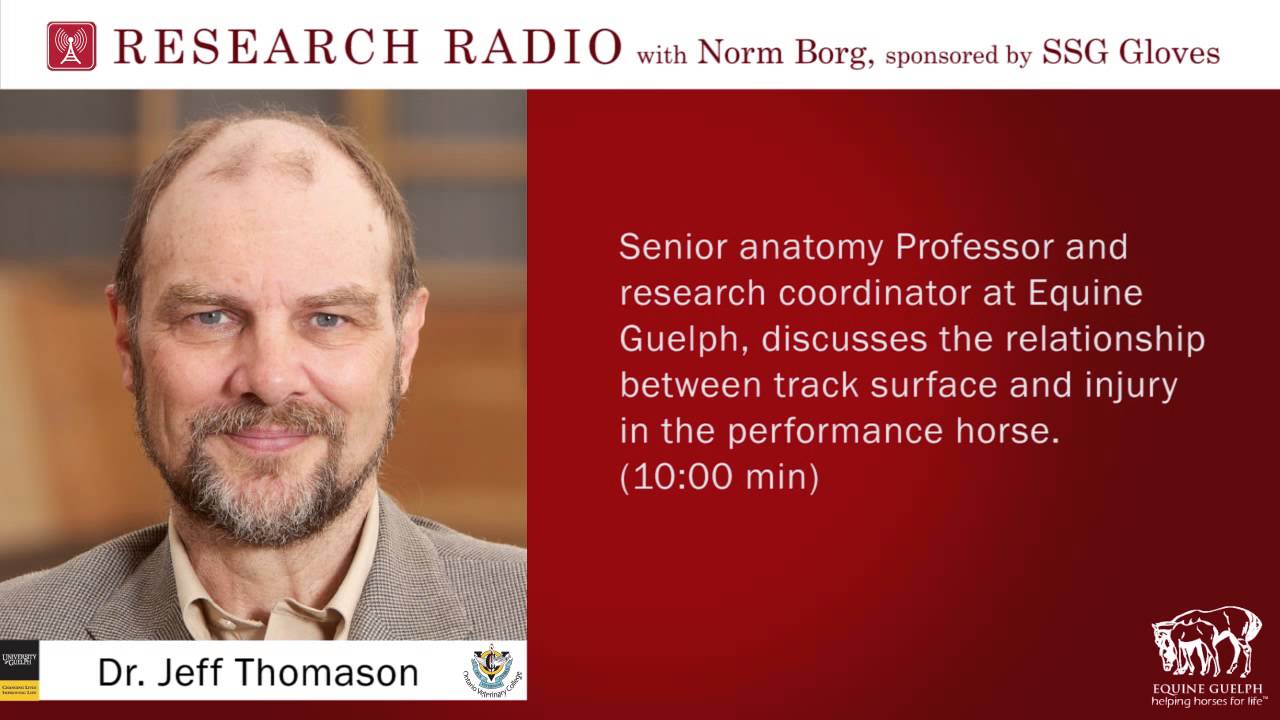 Episode 1 | Dr. Jeff Thomason - track surface and injury in the ...
