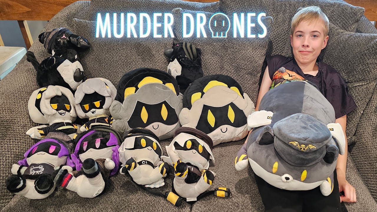 Unboxing New Official Murder Drones & Bootleg Plush + Legos! - YouTube