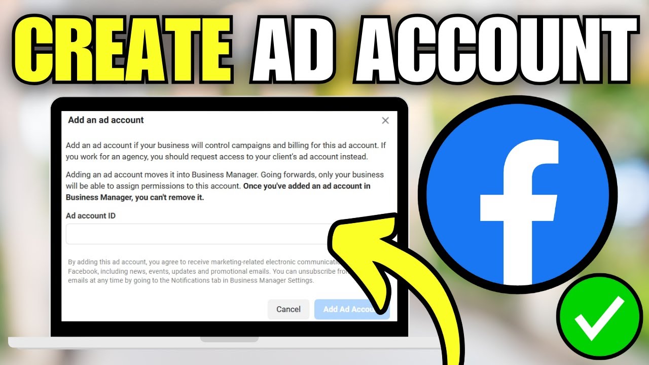 How To Create New Ads Account From Facebook Business Manager - YouTube