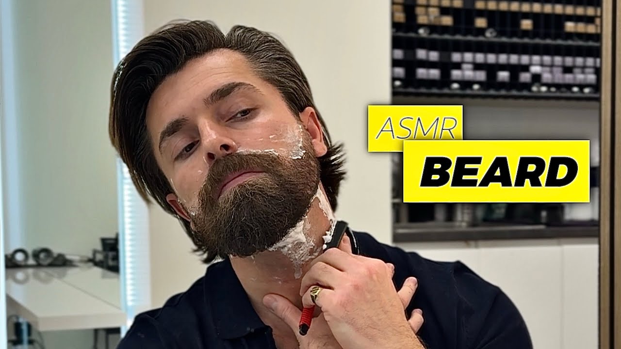 ASMR Beard line up - YouTube