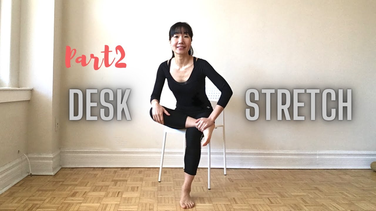 Desk Stretch | 5 min | Lower Body - YouTube