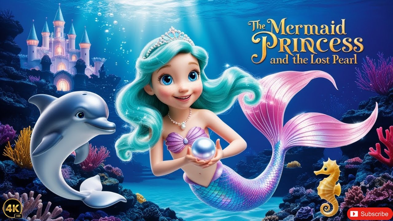 The mermaid princess and the lost pearl - YouTube