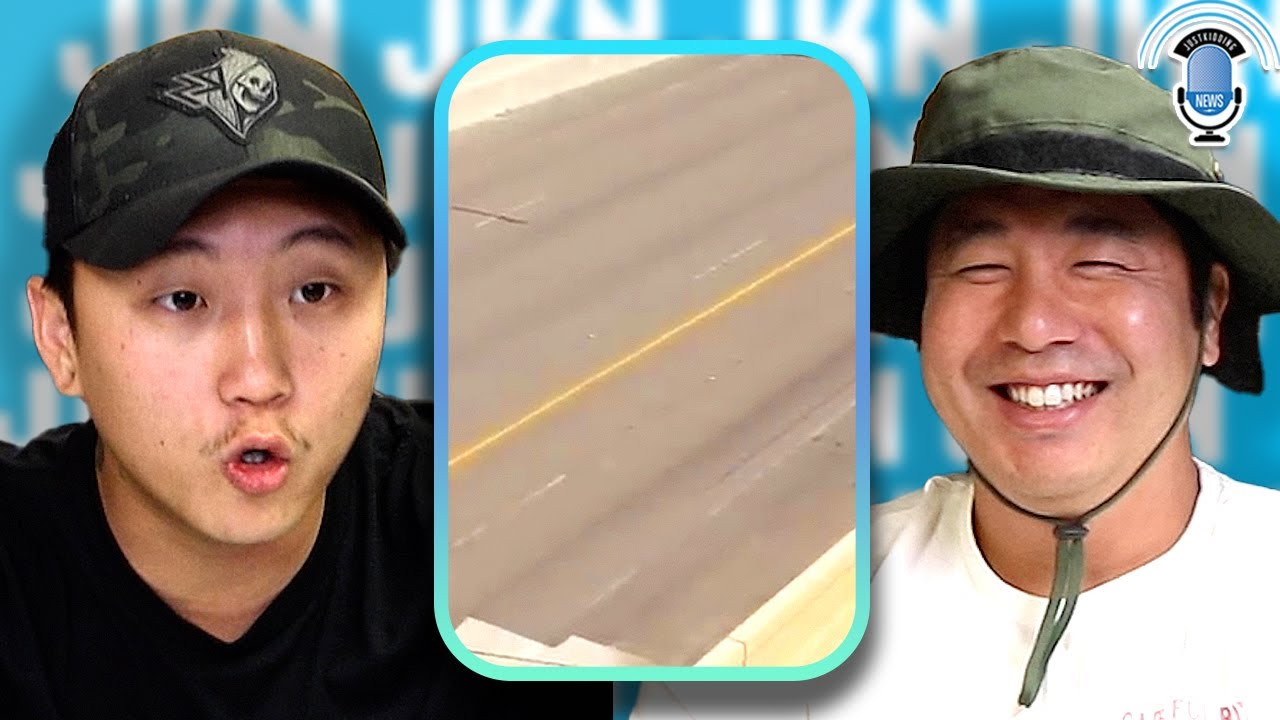 Mysterious Yellow Line on I-95 Confuses Florida Drivers - YouTube