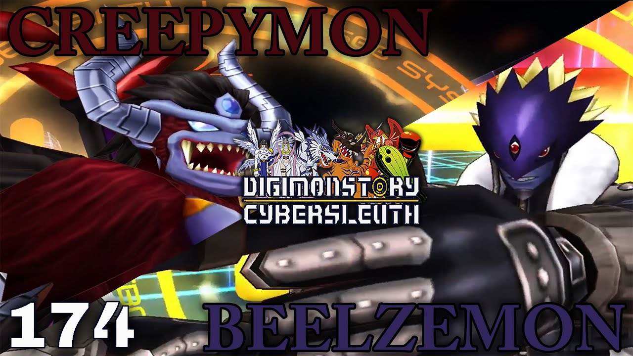 Digimon Story Cyber Sleuth[174] Deadly Digimons Beelzemon und Creepymon ...