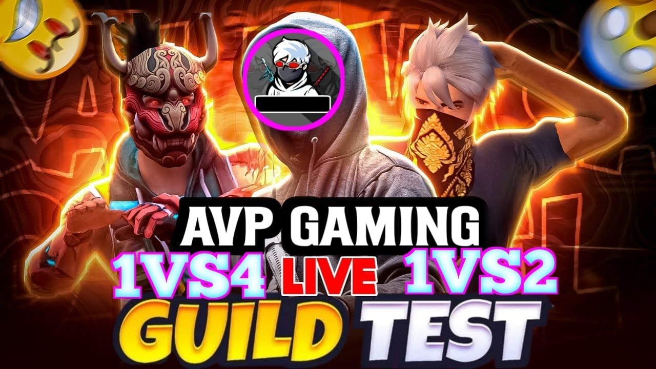 1VS2 NEW VERSION FF MAX GUILD TEST | FF LIVE GUILD TEST | GAREENA FREE ...