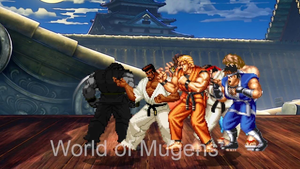 [Street Fighter Mugen] Dark God Ryu Vs Ryu - YouTube
