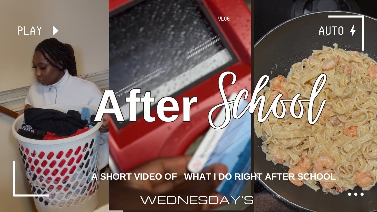 What I do right after school | Omw Home | laundry | cooking | school ...