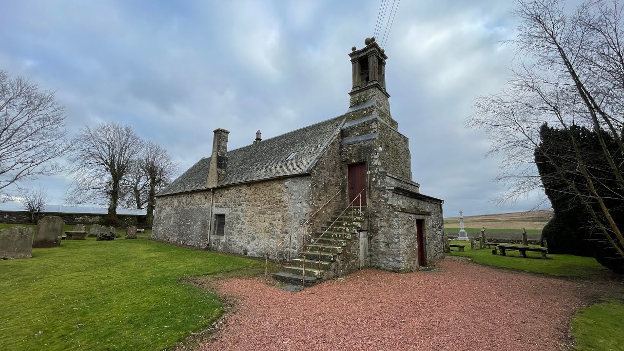 Pettinain Cemetery Scotland #graveyards - YouTube