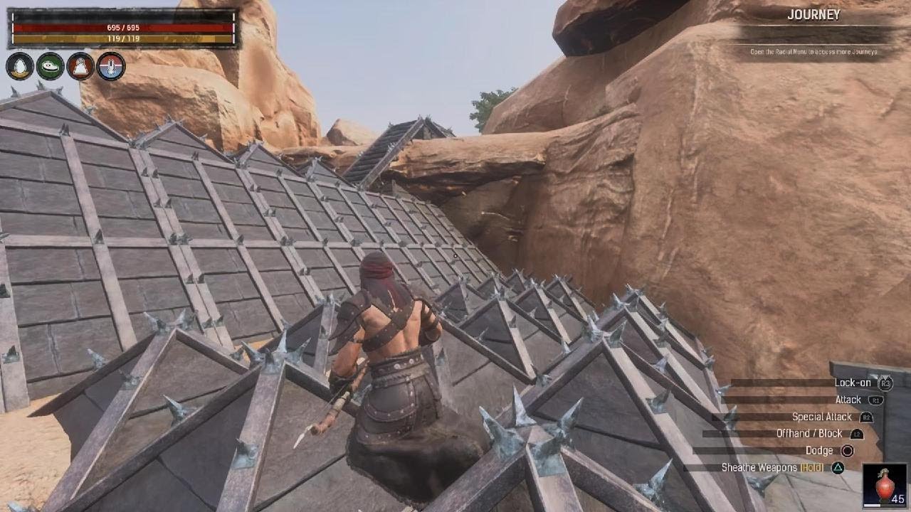 Conan Exile - Sneaky Kick - 3100 - YouTube