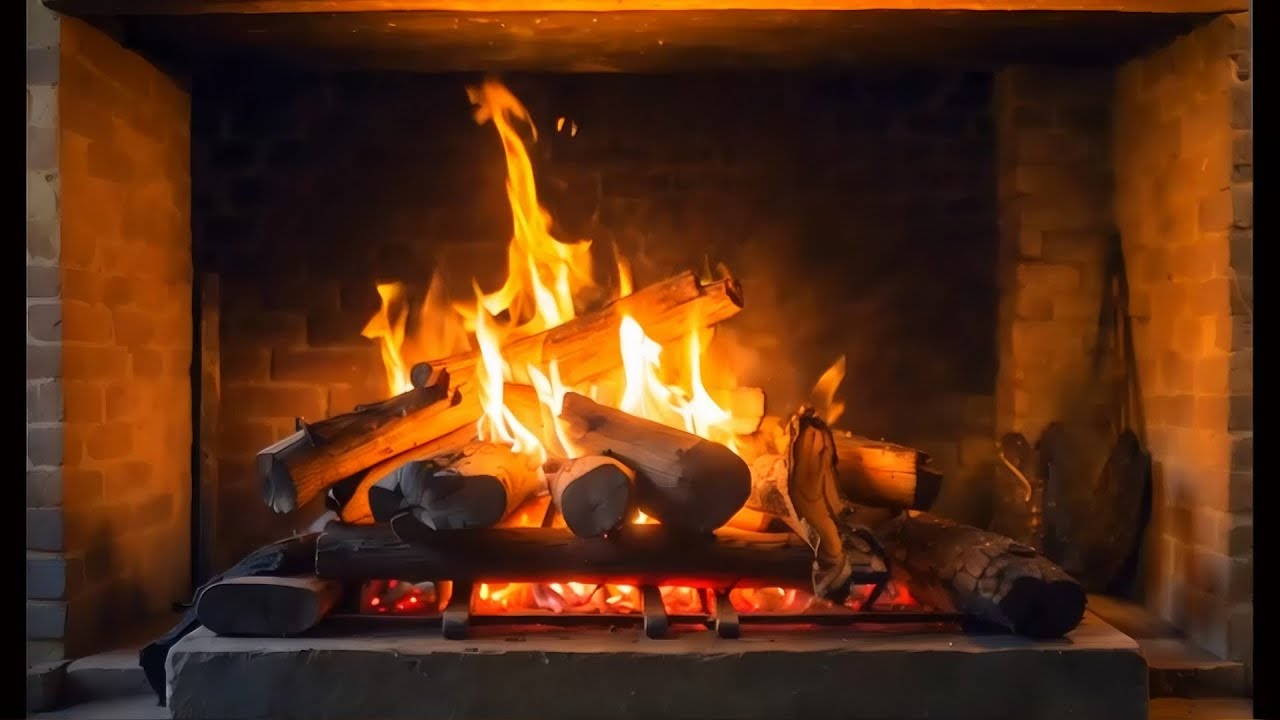 Relaxing music with a fireplace | Smooth Piano, Background music ...