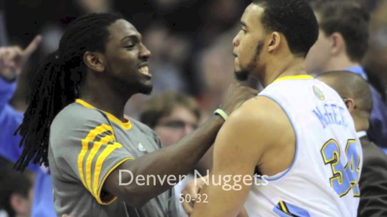 2012-2013 NBA Standings - YouTube