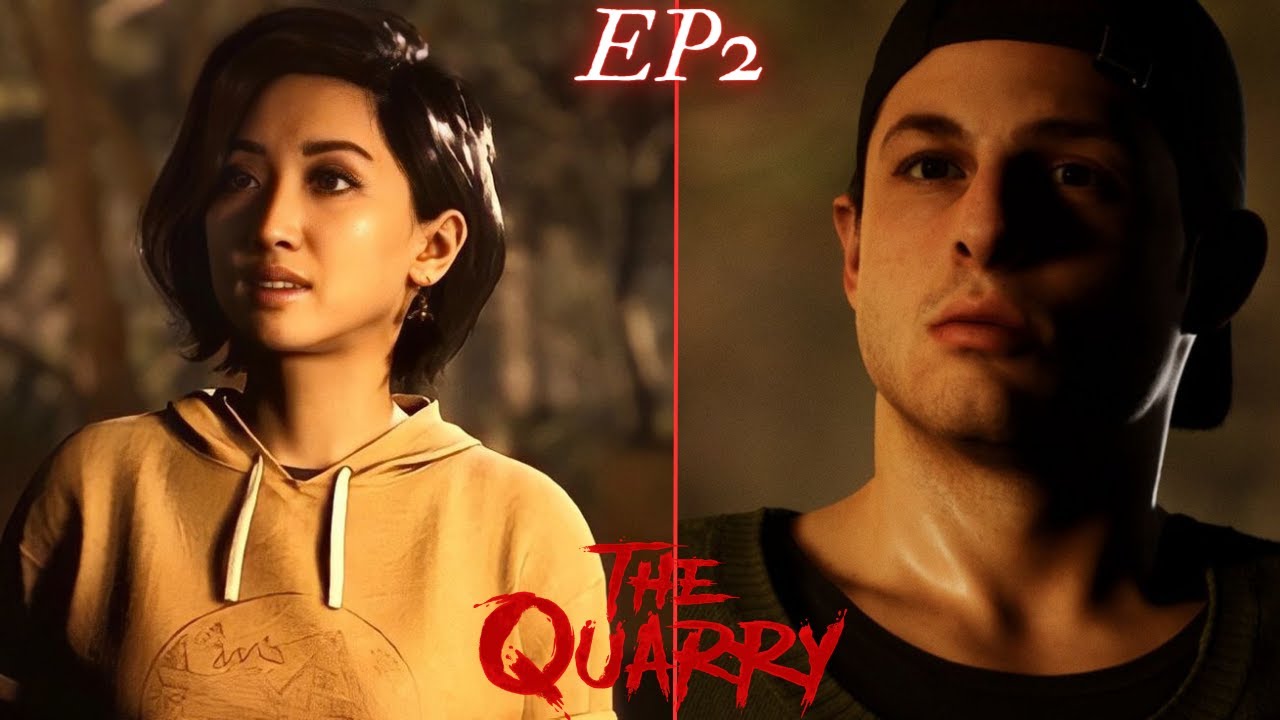 BEST HORROR GAME | THE QUARRY | NEW STORY | LAURA AND MAX ARE DEAD - EP ...