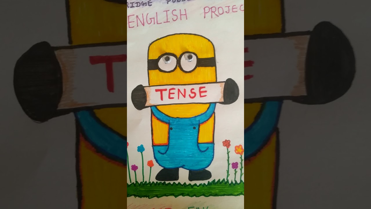 How to make a creative tense project..... - YouTube