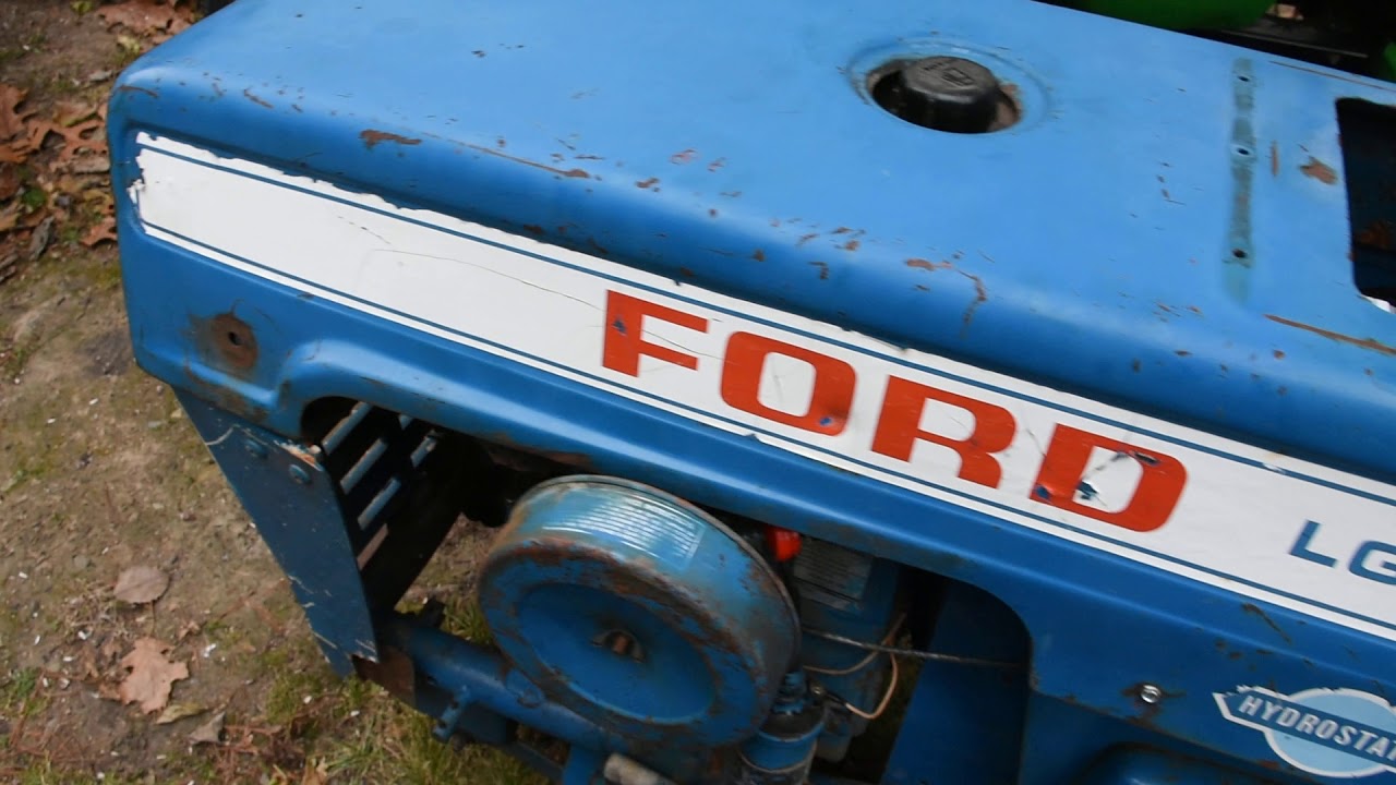 First Drive and extended run of the Ford LGT145. - YouTube