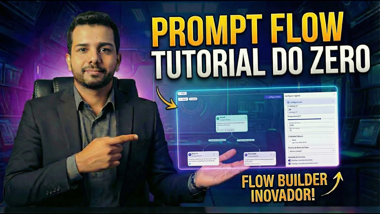 🛑 Adeus Fluxos Complexos? Criando um PROMPT FLOW: A Evolução da IA na ...