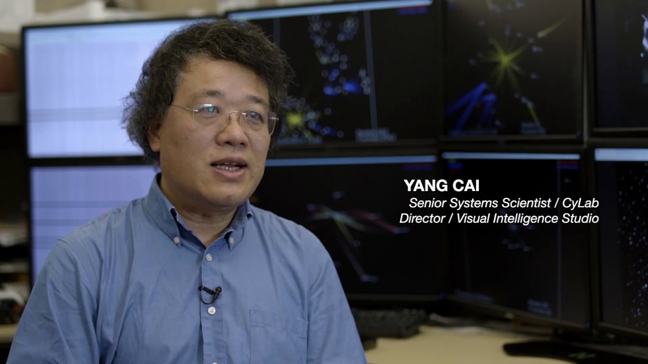 CyLab's Yang Cai demonstrates visualization of cybersecurity data - YouTube