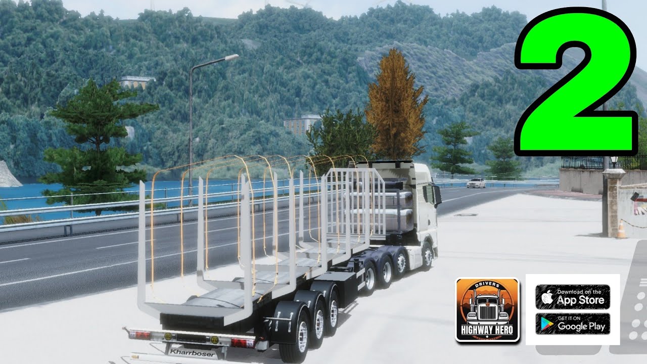 🥶Drivers Highway Hero - Snowy Forge GAMEPLAY/ Android | Truck Game ...