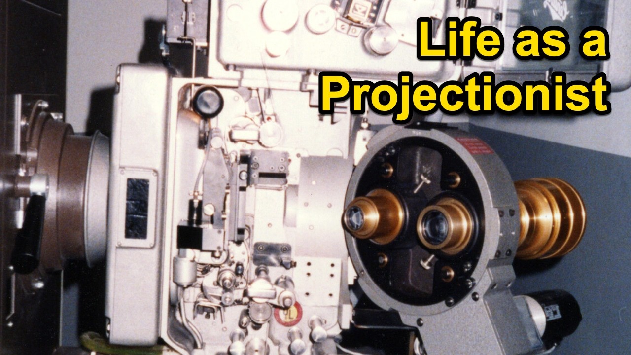 Life as a Motion Picture Projectionist in the 1980s - YouTube