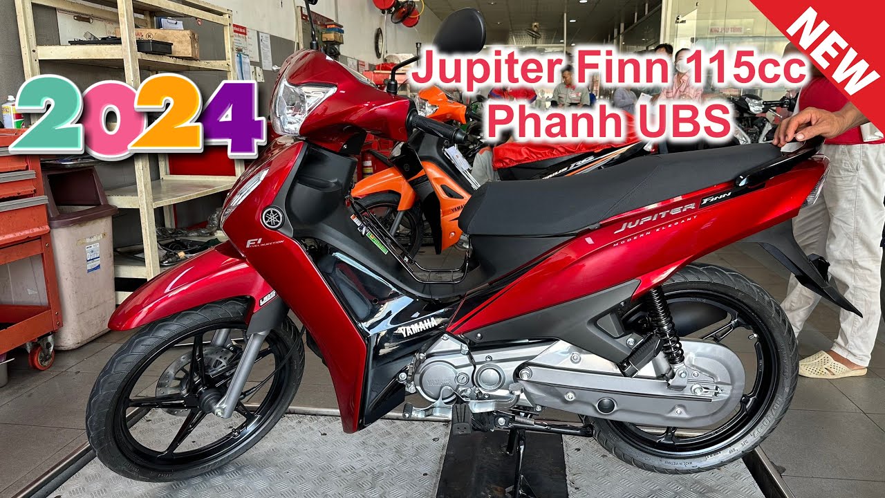 Pha Vo | Ráp Mới và Báo Giá Yamaha Jupiter Finn Tiêu Chuẩn Đỏ Đen 2024 ...