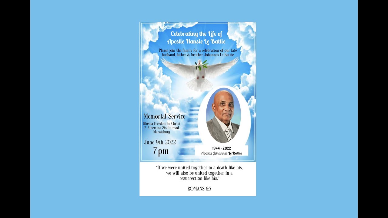 Hansie Le Battie Memorial - YouTube