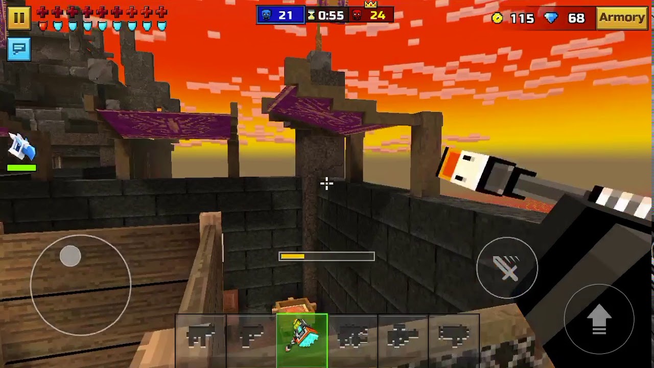 Pixel Gun 3D Gameplay - YouTube