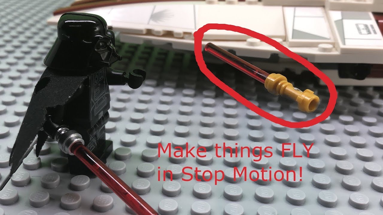 How to make things FLY in STOP MOTION ANIMATION! - YouTube