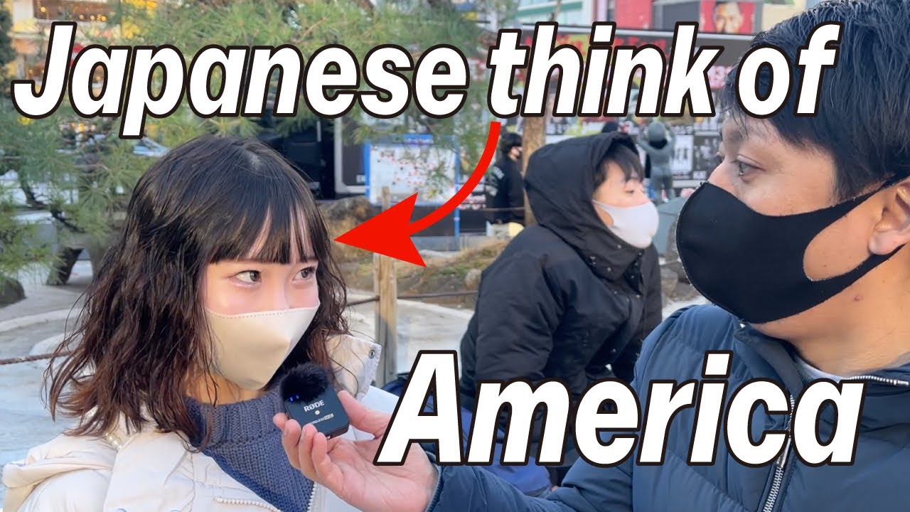 What do Japanese Young Women's Impressions of America? - YouTube