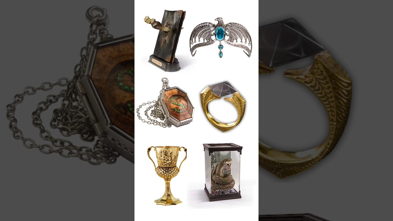The Noble Collection Harry Potter Horcruxes #harrypotter #horcrux # ...