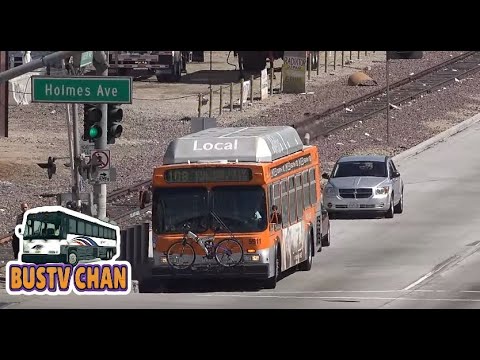 LACMTA NEW FLYER C40LF BUS 5511 ON THE 108 - YouTube