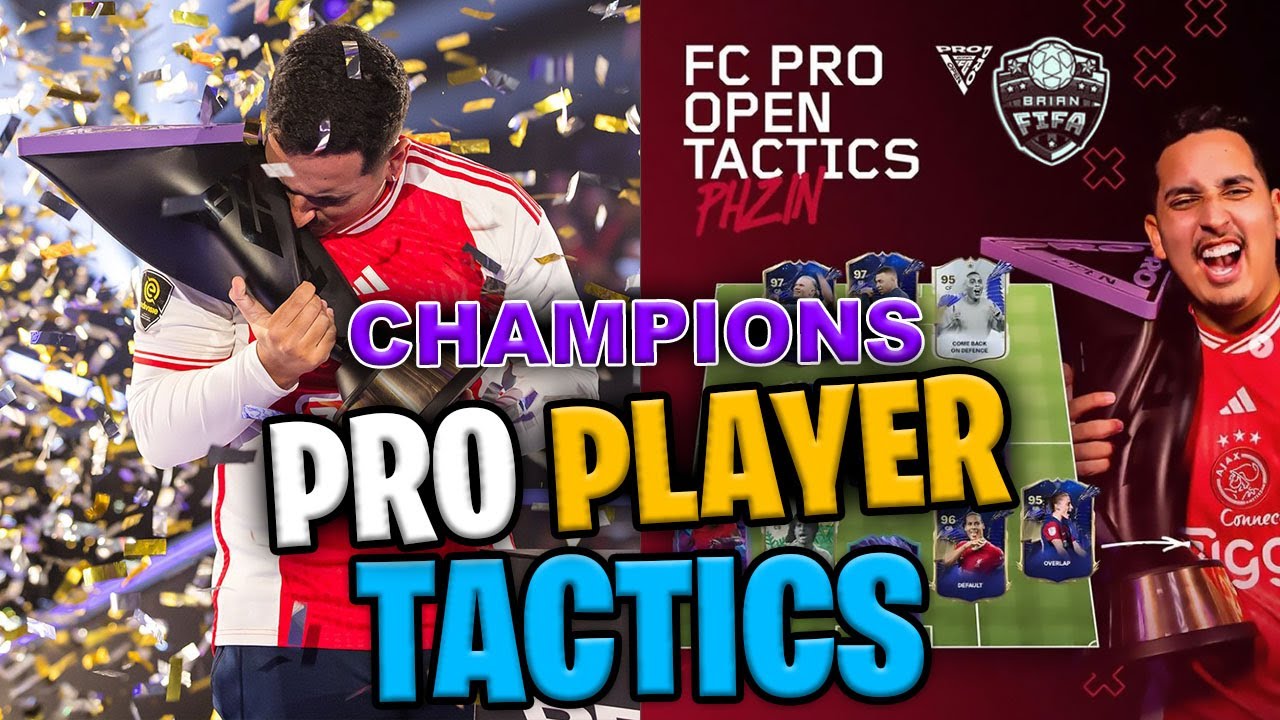 PHZIN FORMASI & CUSTOM TACTICS PRO PLAYER "SANG JUARA DUNIA" EA FC 24 ...