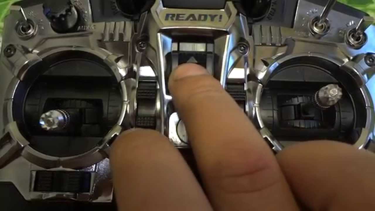 Turnigy 9XR PRO Radio Transmitter Mode 2 - YouTube