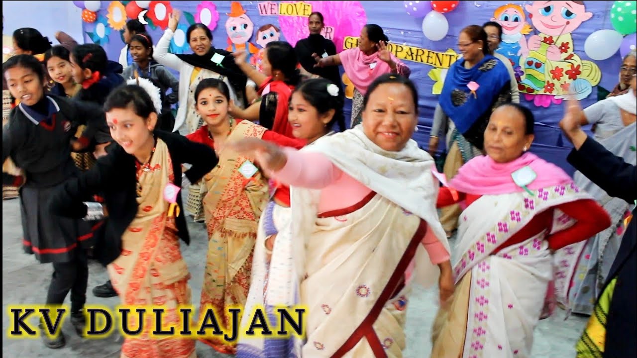 Grand Parents Day celebration at KV Duliajan, Assam - YouTube