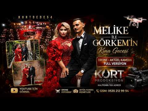 KURTDEDED54  MELİKE İLE GÖRKEM İN KINA GECESİ DRONE AKTÜEL KAMERA FULL VERSİYONU KURT PRODÜKSİYON