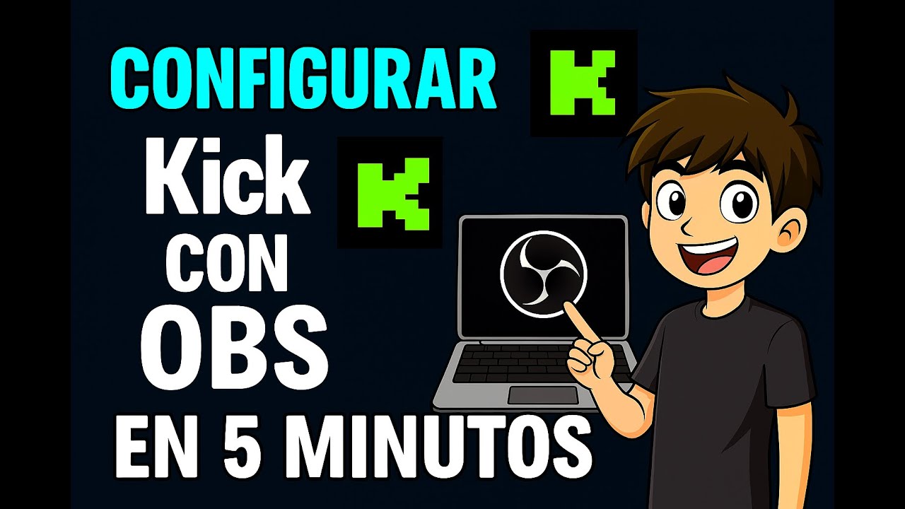Cómo Transmitir en Kick Desde PC (Guía Fácil con OBS - YouTube
