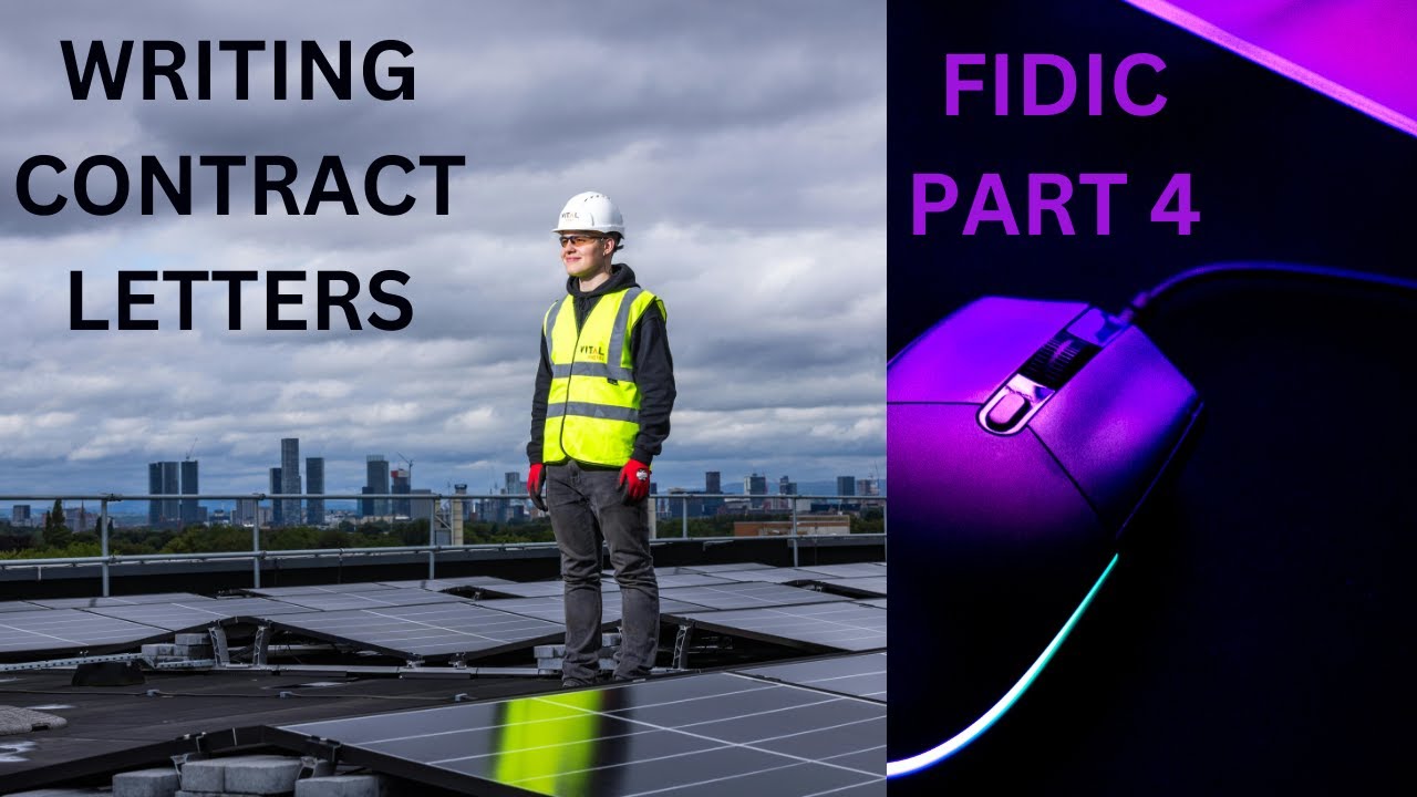 Writing Contract Letters | FIDIC Contract Letters Made Easy | Part 4 ...