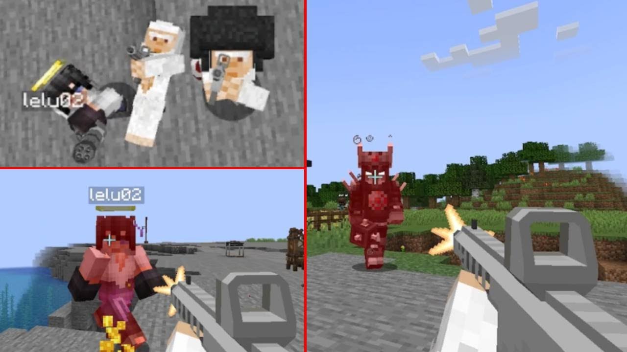ARMAS en Minecraft!! 🔫💥 - YouTube
