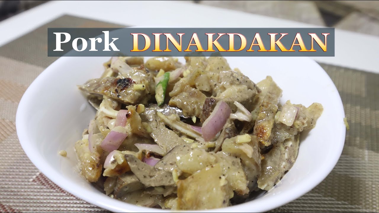 Pork DINAKDAKAN recipe - YouTube