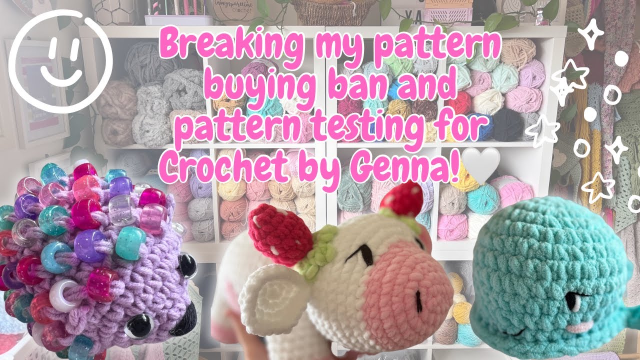 Ep. 31 Pattern testing for @crochetbygenna and breaking my pattern ...