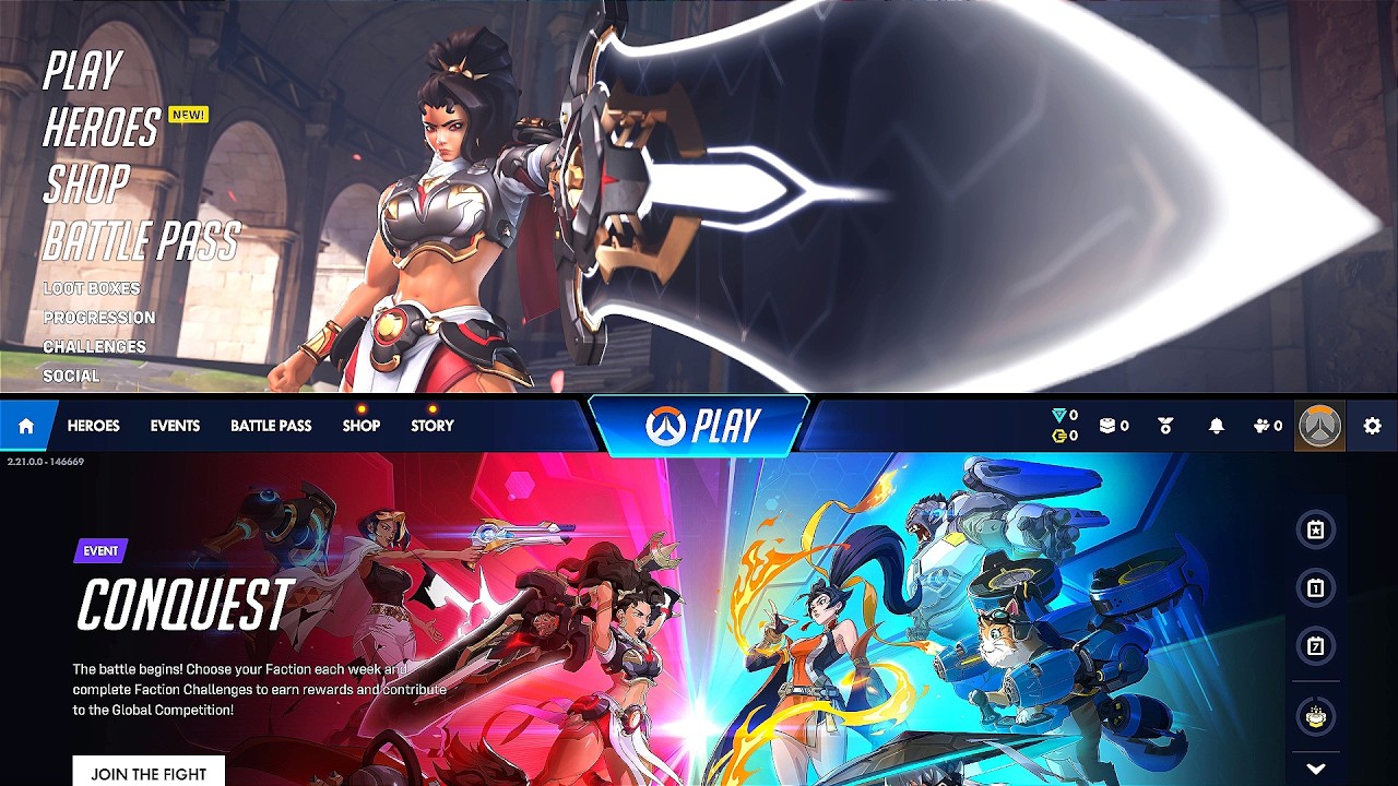 Overwatch 2 vs Overwatch (2026) - UI Comparison - YouTube
