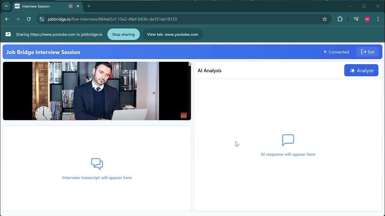 Job Bridge Interview Copilot Tutorial - YouTube