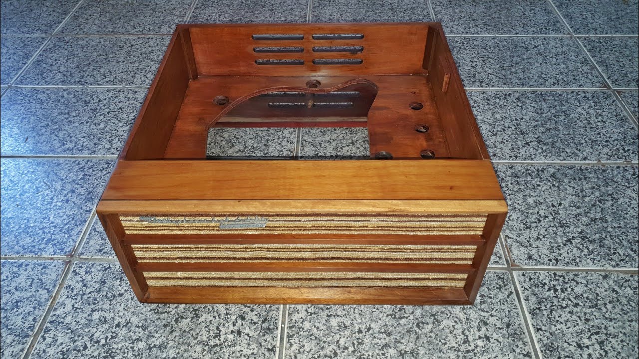 Restauração: Vitrola Valvulada RCA Victor 6HF5 (1958) - Parte 2 - YouTube