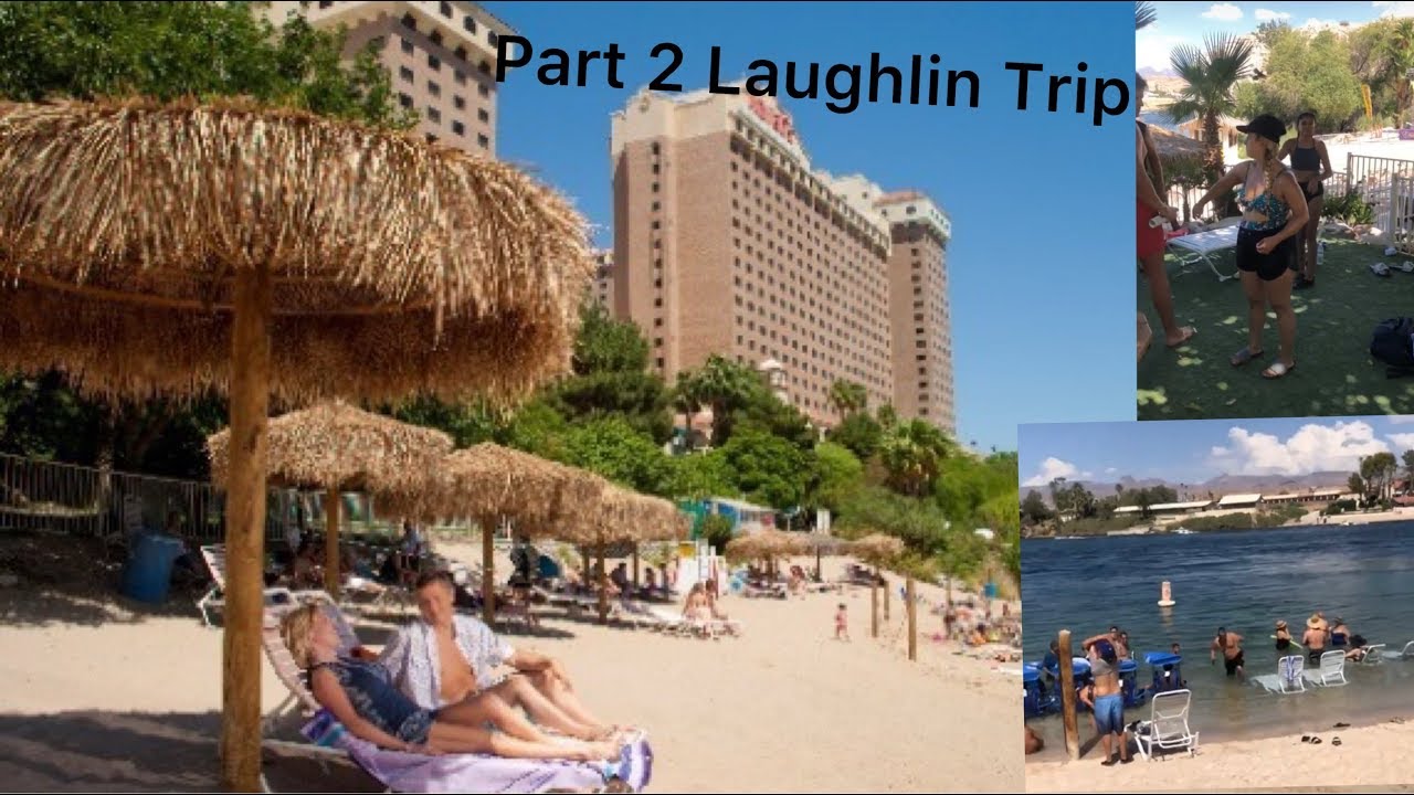 Laughlin’s Harrah’s casino private beach 2019 - YouTube