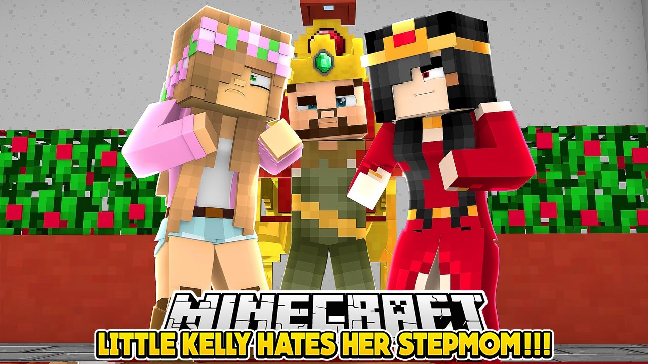 Little Kelly Hates Her Stepmom Minecraft Little Club Adventures Youtube