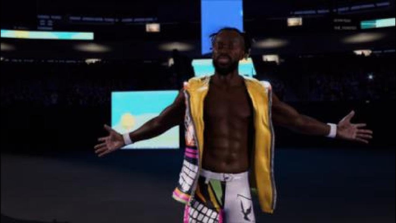 WWE Summerslam Jaiden Carter VS Kofi Kingston - YouTube