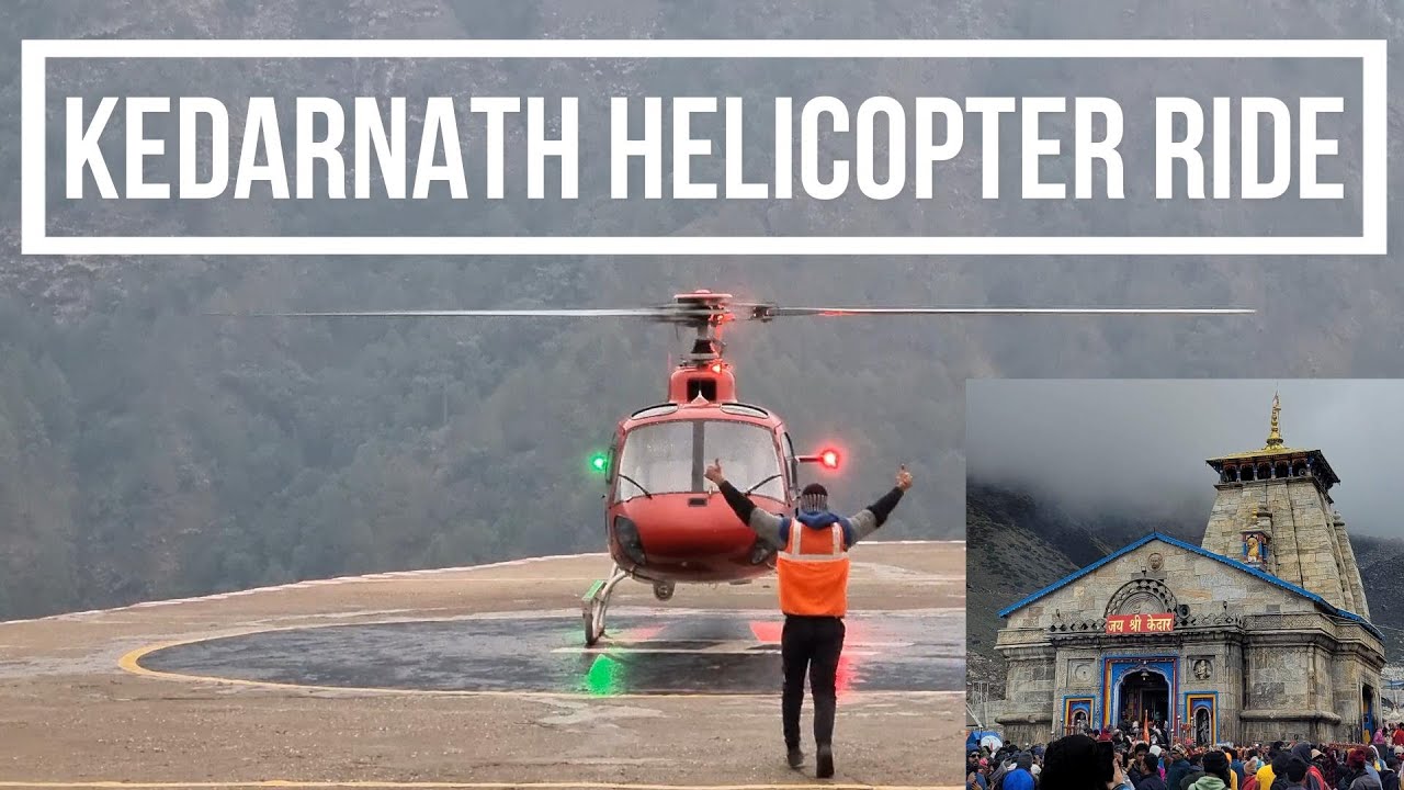 Kedarnath: A Thrilling Helicopter Ride - YouTube
