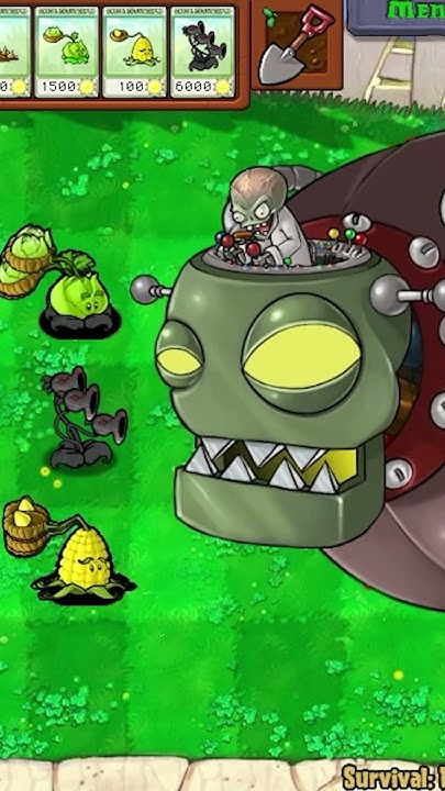 Doom-Threepeater & Kernel-pult & Cabbage-pult Vs Dr. Zomboss | PvZ ...