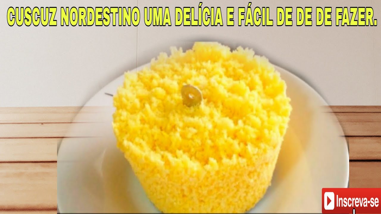 COMO FAZER CUCUZ FOFINHO E CREMOSO 😍 - YouTube