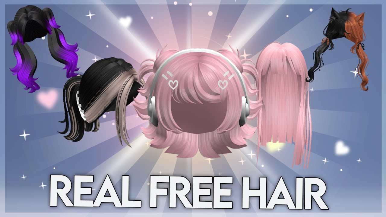 HURRY! ROBLOX JUST RELEASED 20+ BRAND NEW FREE HAIR🥰😍 - YouTube