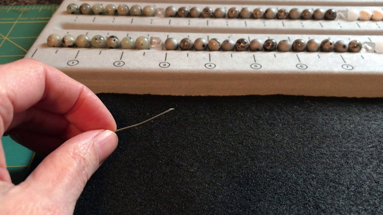 Mala Making Video Series: Part 2 - Stringing Your Mala - YouTube